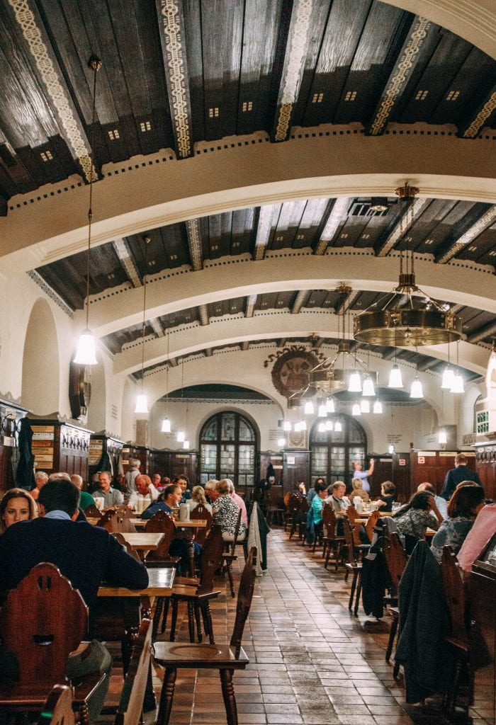 Augustiner Brau - The Largest Beer Tavern in Austria