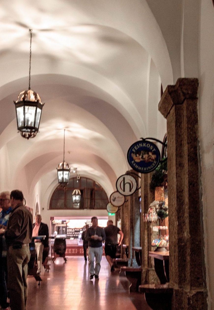Augustiner Brau - The Largest Beer Tavern in Austria