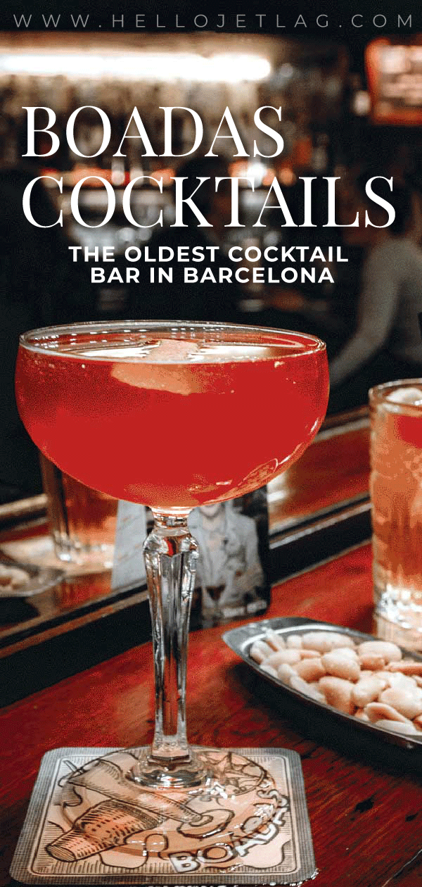 The Oldest Cocktail Bar in Barcelona: Boadas Cocktails