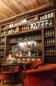 Riga Black Balsam Cocktails at Black Magic Apothecary Bar