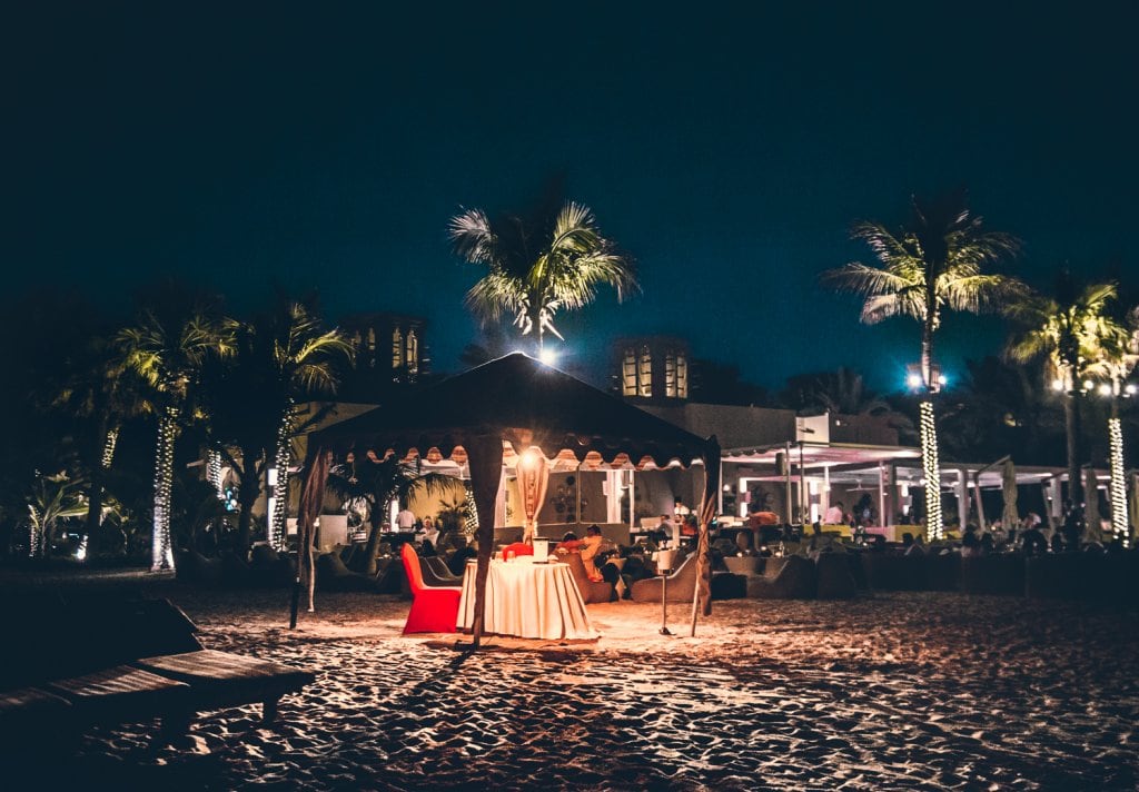 Shimmers Dubai // Beach Cocktails with the Best View of the Burj Al Arab