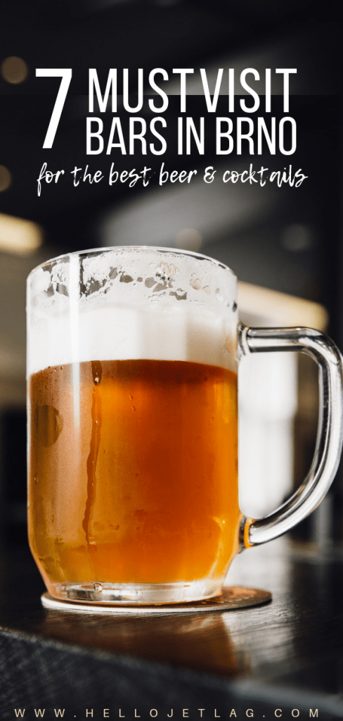 7 Must Visit Bars in Brno For The Best Local Beer & Cocktails