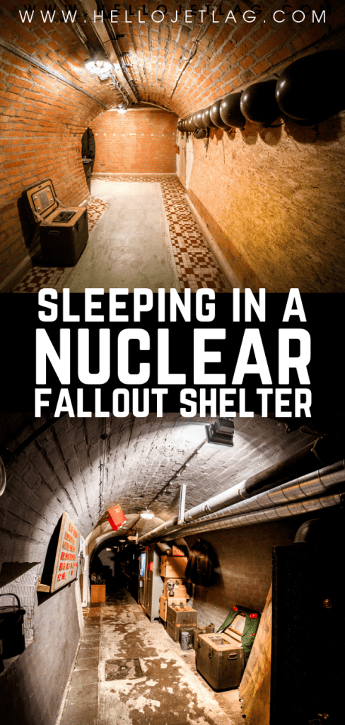 10-Z Bunker Hostel : Sleeping in a Nuclear Fallout Shelter in Brno