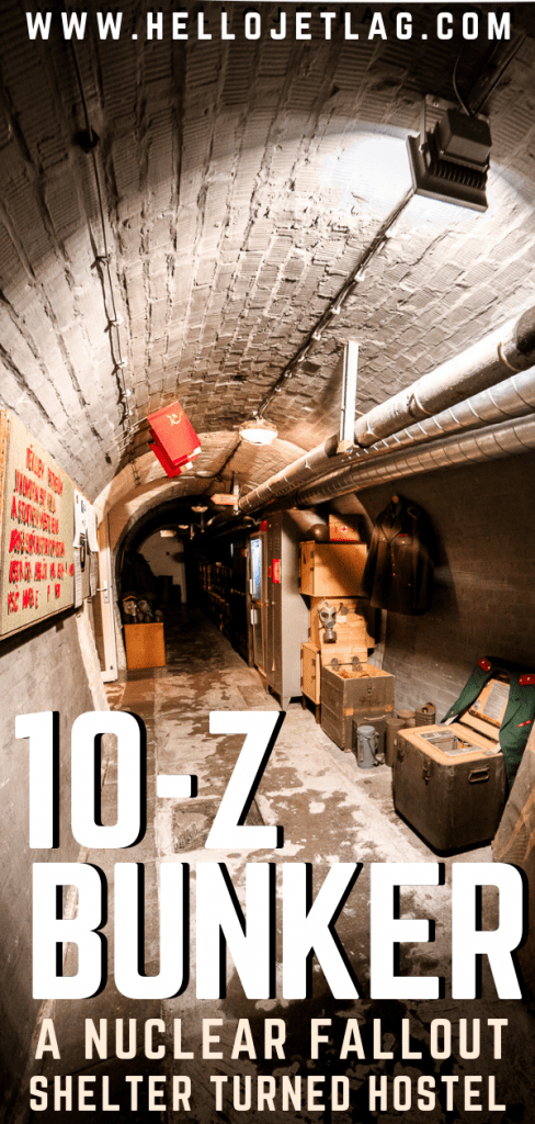 10-Z Bunker Hostel : Sleeping in a Nuclear Fallout Shelter in Brno