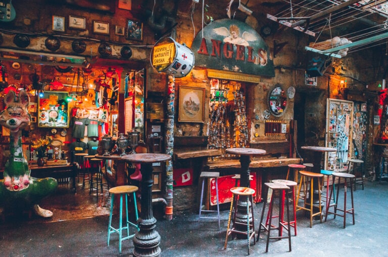 Szimpla Kert // A Walkthrough of Budapest's Most Popular Ruin Bar