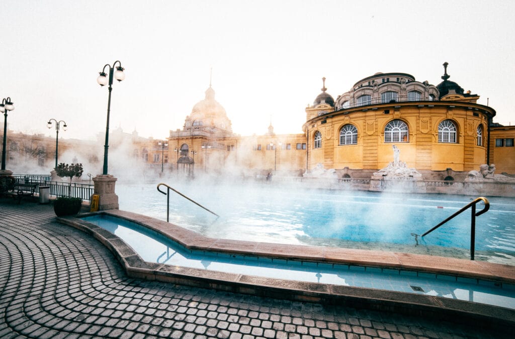 Szechenyi Baths // 15 Tips for Visiting The Budapest Thermal Baths