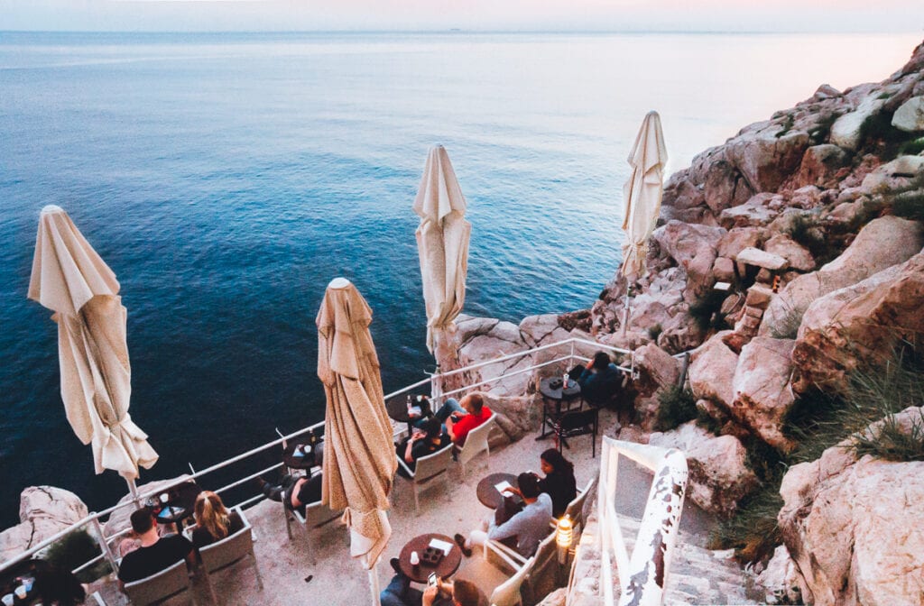 Buza Bar Dubrovnik // A Literal Hole in the Wall Bar on the Side of a ...