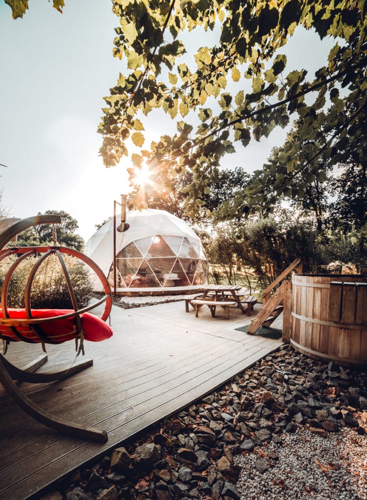 Domaine Arvor // The Most Unique Luxury Glamping in France