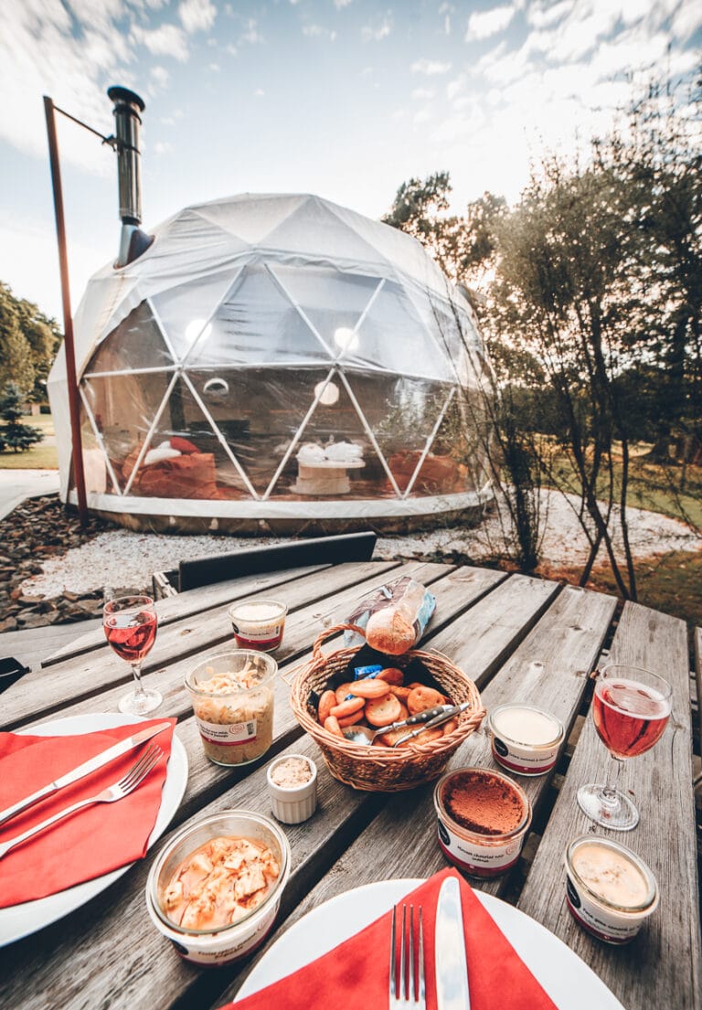 Domaine Arvor // The Most Unique Luxury Glamping in France