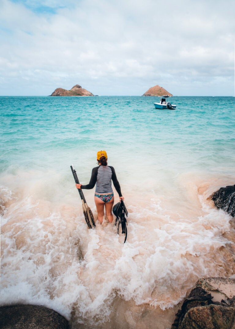 Kayaking to Mokulua Islands on Oahu // An In-Depth Guide